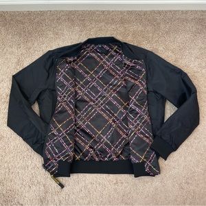 Apple | Jackets & Coats | Rare Apple Exclusive Reversible Emoji Plaid ...